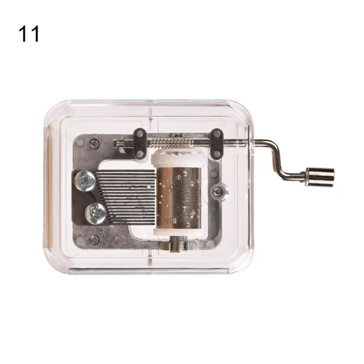 Square Music Box Eye-catching Decorative Delicate Hand Music Box | Daraz.pk