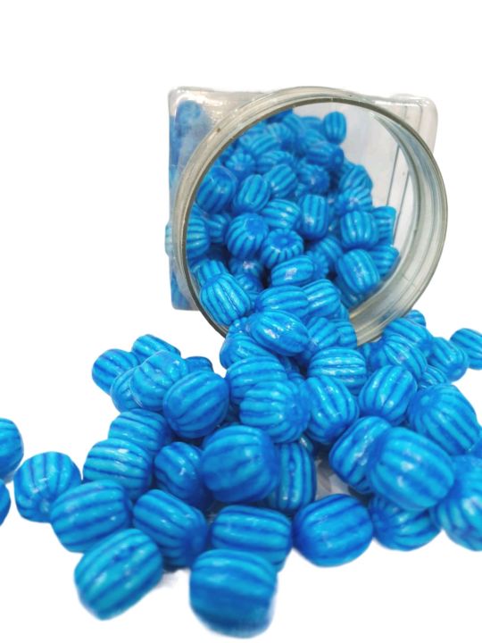 Blueberry flavor gumballs bubble 650 grams BIG JAR for kids and adults ...