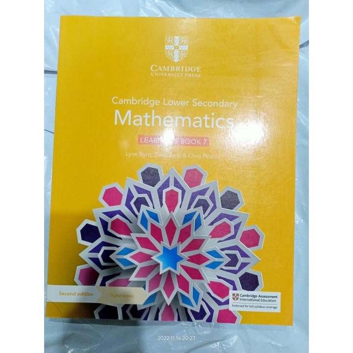 Cambridge Lower Secondary Mathematics Learners Book 7 | Daraz.pk
