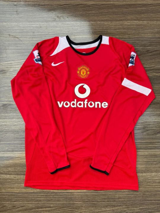 🔥 Cristiano Ronaldo #7 Manchester United 2005/2006 Retro Home Jersey ...