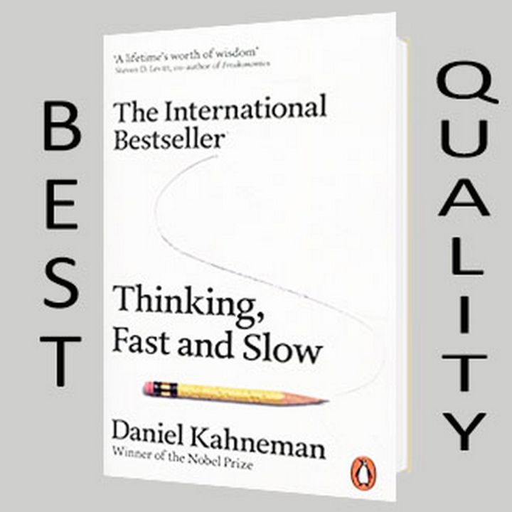 Thinking Fast and Slow by Daniel Kahneman | Daraz.pk