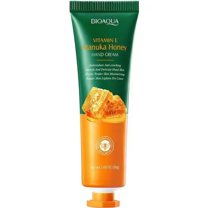 BIOAQUA Vitamin E Hydrating & Nourishing Manuka Honey Hand Cream 30g ...