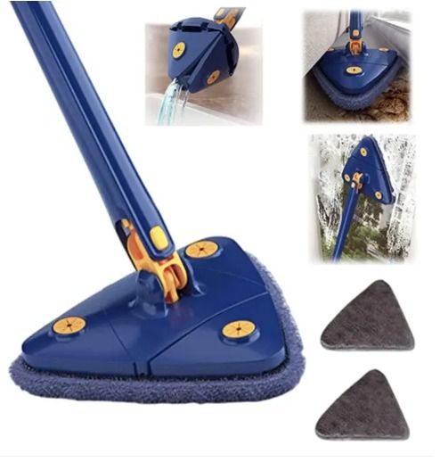 Multipurpose Triangular Twister Mop 360° Rotating Mop Triangular headed ...