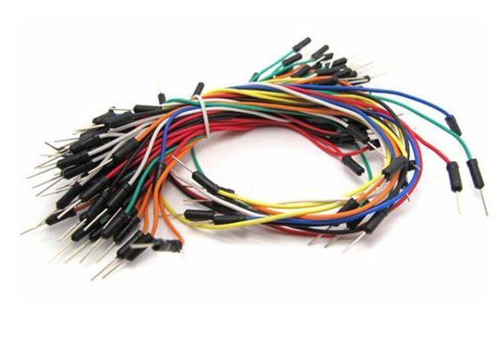 Arduino Male to Male 65 Pcs Flexible Breadboard Jumper Wires Connecting ...