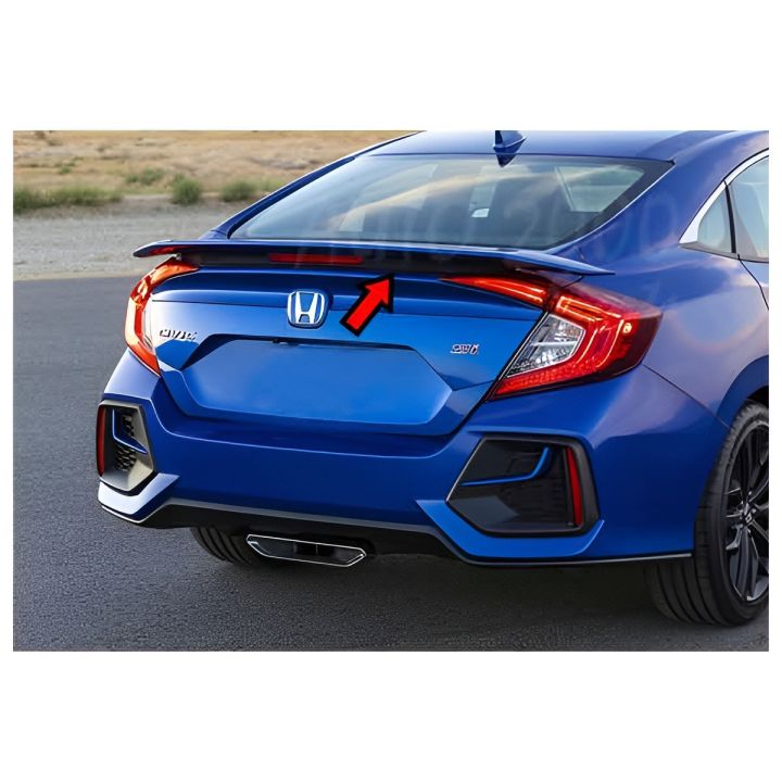 Honda Civic RS FC Trunk Spoiler With LED | Model 2016 – 2021 | Rear ...