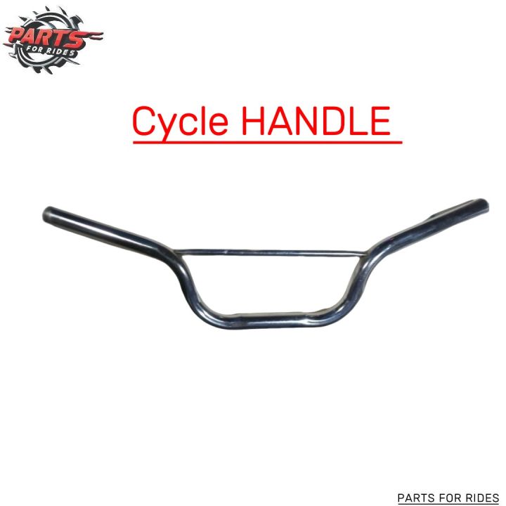 Cycle Handle bar BMX silver handle metal body high quality material ...