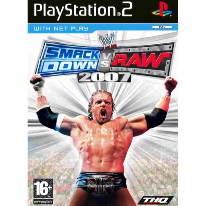 Smack Down Vs RAW 2007 - PlayStation 2 / PS2 J-Break Modified System Game | Daraz.pk