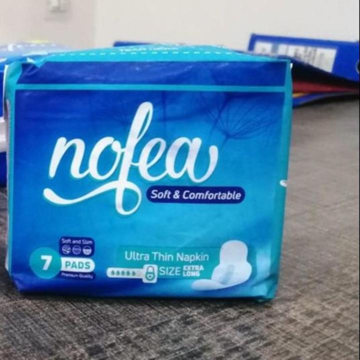 Nofea Maxi Thick Extra Long Napkins 7 Pads | Daraz.pk