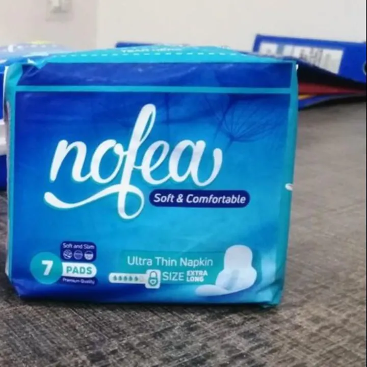 Nofea Maxi Thick Extra Long Napkins 7 Pads | Daraz.pk