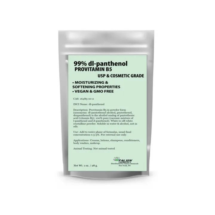 ProVitamin B5 Powder, Pure dl-panthenoll powder 0.5 Oz 1 Oz 2 Oz. DIY ...