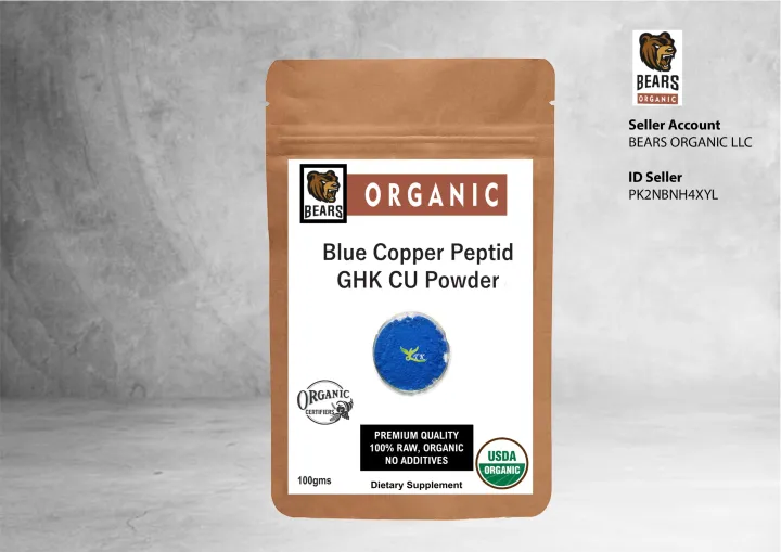 Blue Copper Peptid GHK CU Powder 100gm | Daraz.pk