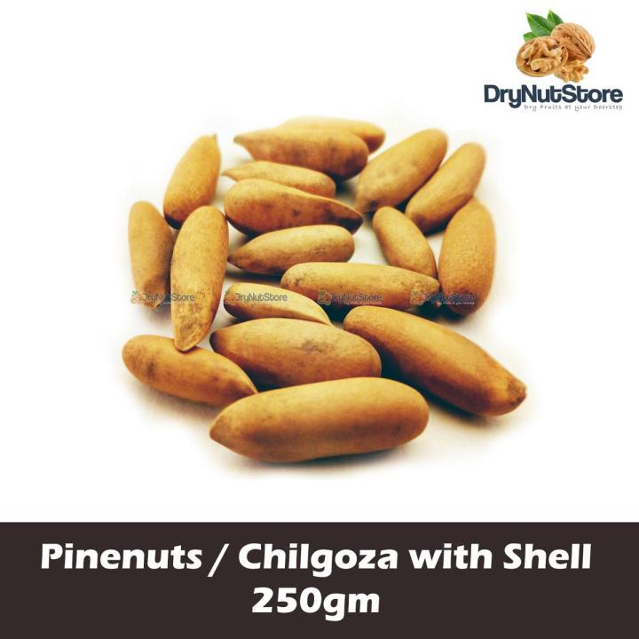 Pinenut (Chilgoza) With Shell – 250gm | Daraz.pk