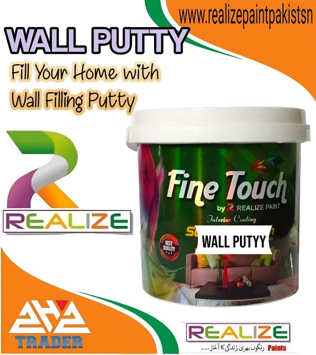 Primer Filler Putty (Filling) Fine Touch For Walls and Ceilings Acrylic ...