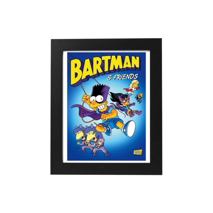 The Simpsons Futurama Bart Simpson TV Show Posters Vinyl Paper Quotes ...