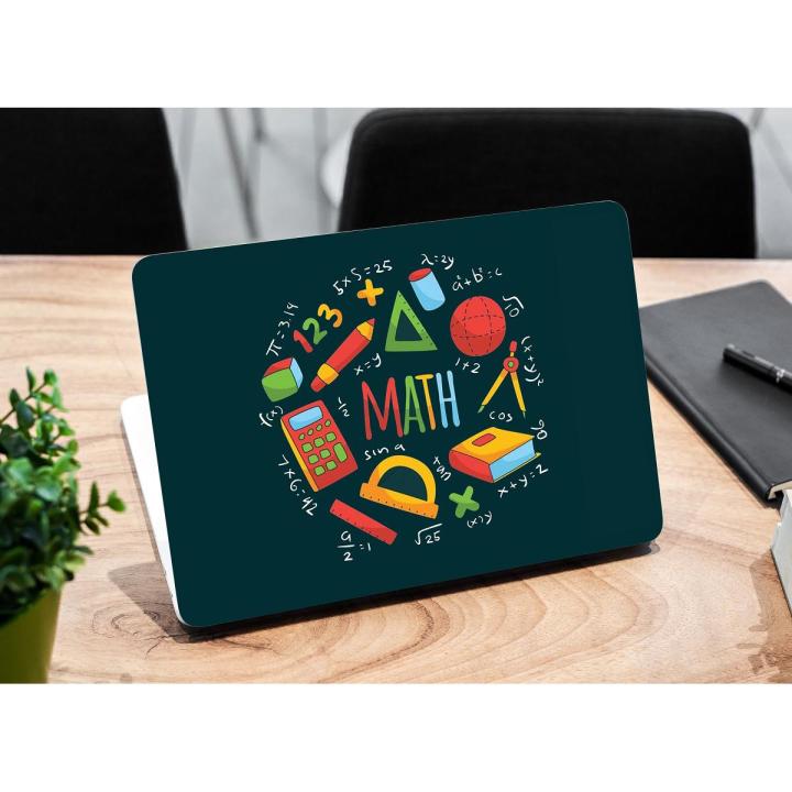 Math, Mathematics Students laptop skin vinyl sticker decal 12 13 13.3 ...