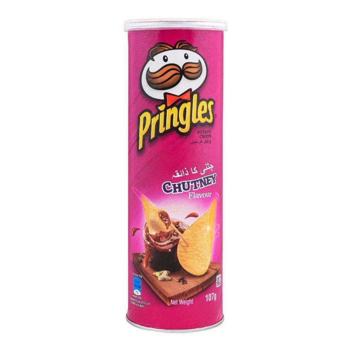 Pringles chutney Potato Crisps, 5.5 oz Can 156gm | Daraz.pk