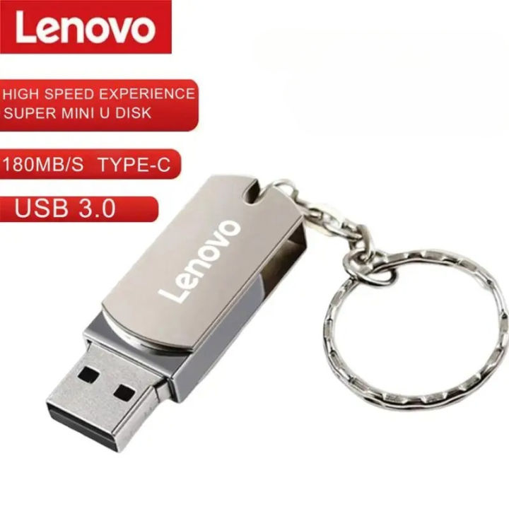 【COD + Gift】Original Lenovo 16TB 8TB U SB Flash Drive 2 In 1 Lightning ...