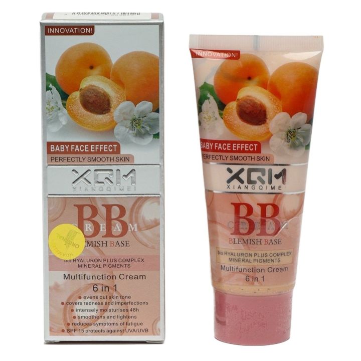 XQM BB Peach Cream Blemish Base Baby Face Effect | Daraz.pk