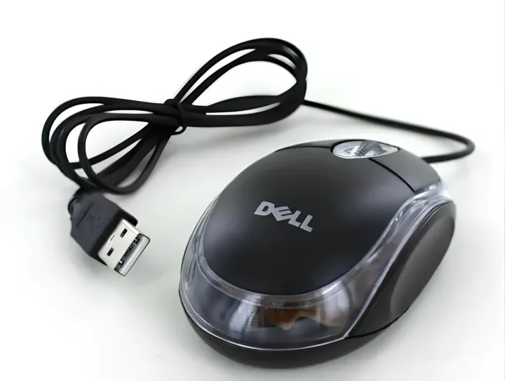 Dell Optical Mouse | USB Wired | Precise Tracking | Comfortable Design ...