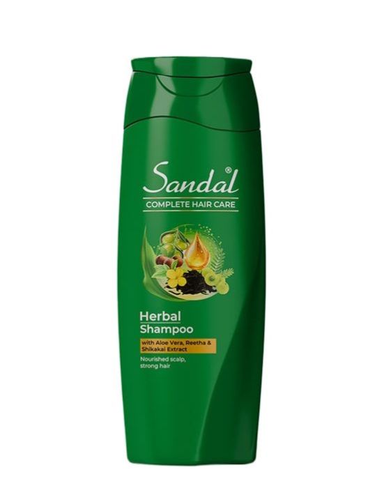 Sandal Herbal Shampoo for Hair Fall Control, Dandruff & Hair Growth ...