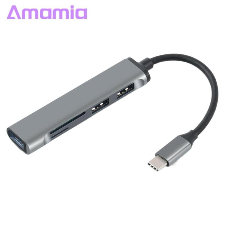 Amamia Splitter Cable Hub High-speed Transmission Type-C USB 2.0/3.0 ...