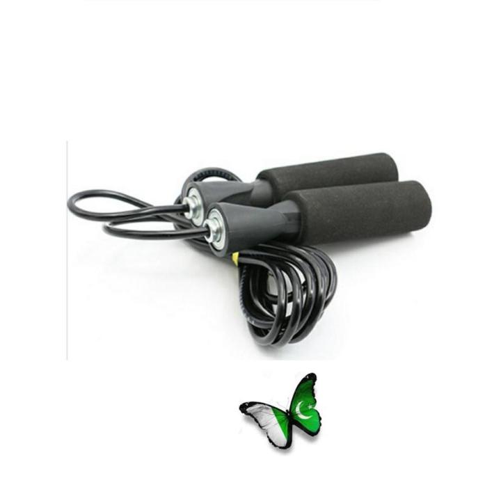Jumping Rope Skipping Rope Fitness Exercise Gym Hand Grip | Daraz.pk