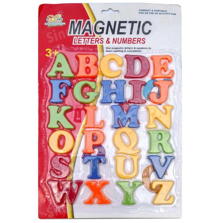 LETTER MAGNETS (CAPITAL)-ALPHABET FOR KIDS | Daraz.pk