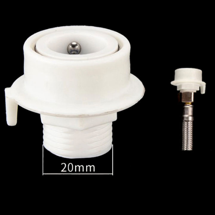 Water Inlet Pipe Adapter 1/2＂Male Thread Snap Connector Screw Jointor ...