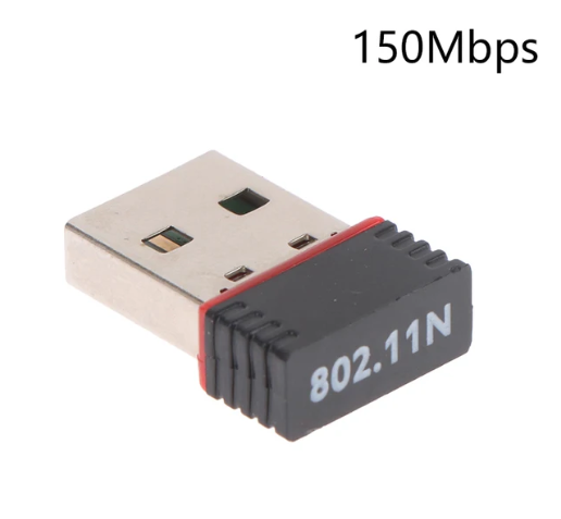 150Mbps Mini USB Wireless Wifi Adapter Wi fi Network LAN Card 802.11b/g ...