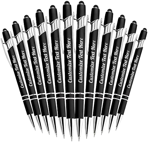 Customized Engraving Ballpoint with Stylus Name Message Logo Engraved ...