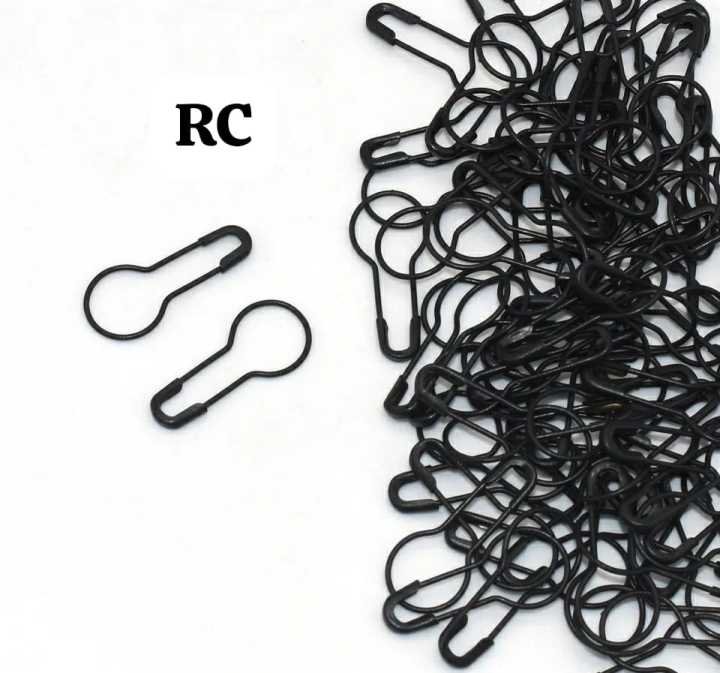 Safety Pins 50PCS Colorful - Loop Hijab Scarf Pins Most Demanding,Hijab ...