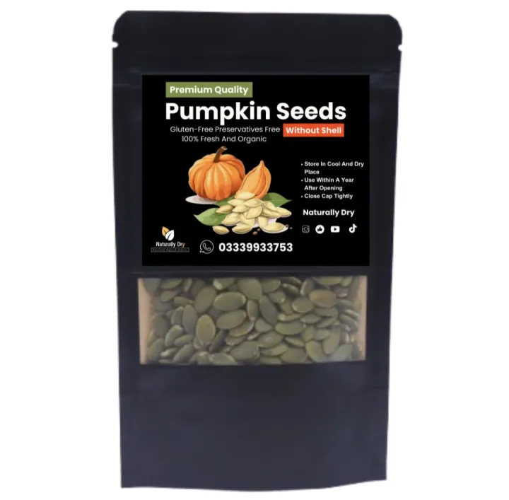 Pumpkin Seeds Without Shell | Fresh Stock | 100% Pure & Organic ...