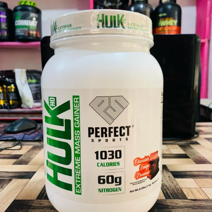 Hulk Mass Gainer Extreme Muscle Size Formula – Monster Strength Weight ...