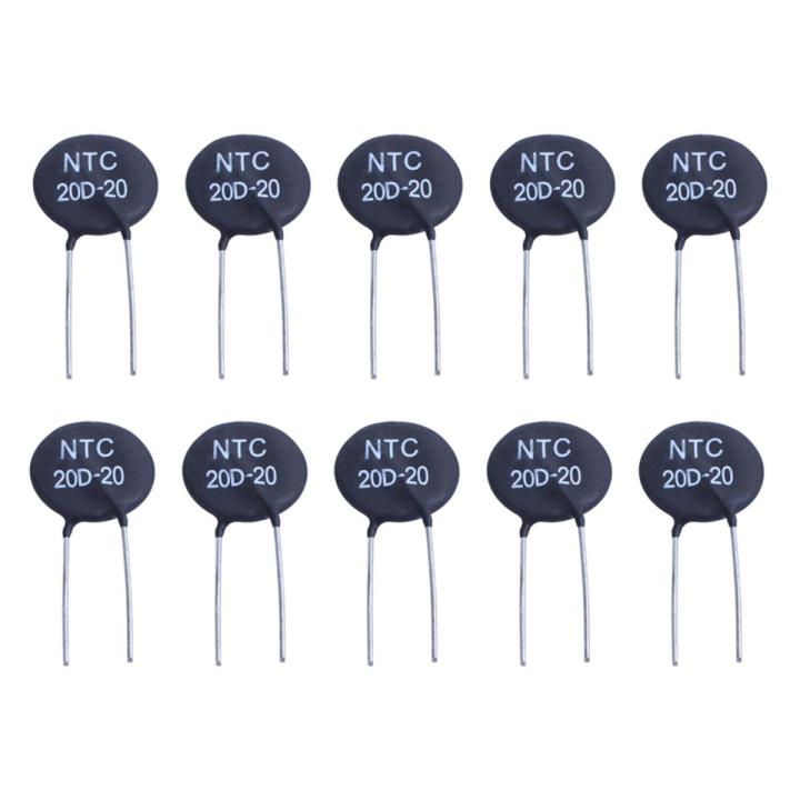 10X 20D-20 NTC Thermistor for Limiting of Inrush Current of Supply ...