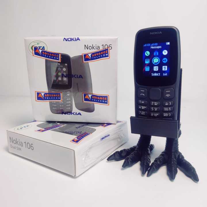 Nokia 106 Keypad Mobile Advance Telecom 1 Year Brand Warranty Box Pack New 100% Original Vietnam ...