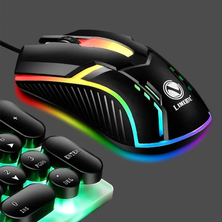 Gaming Wired Mouse | Limeide 7-Color Backlit Mouse | Lightening Mouse ...
