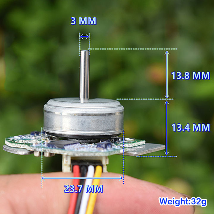 Dc 12v 15v 31500 Rpm High Power 20w Mini 24mm Brushless Motor With ...