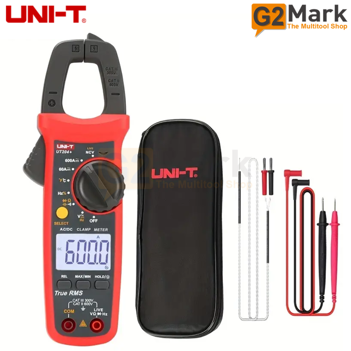 UNI-T UT204+ Digital AC/DC Amp Clamp Meter | Daraz.pk