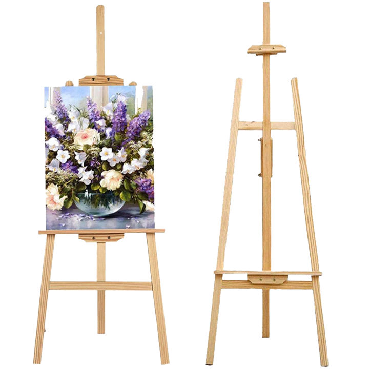 FINE ART WOODEN EASEL 90CM - 120CM - 145CM - 175CM | Daraz.pk