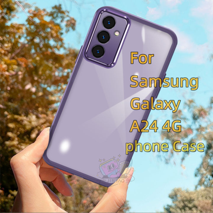 【Personality】 For Samsung Galaxy A24 4G Phone case transparent Lens ...