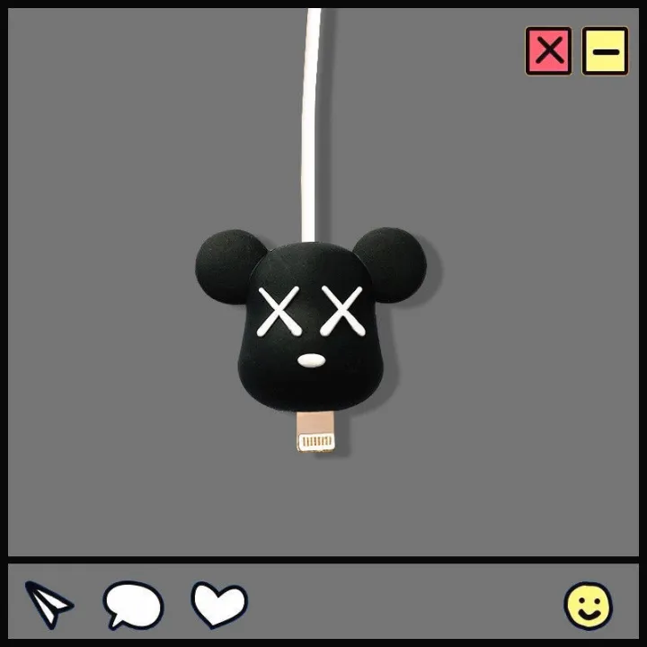 Cable Protector Cartoon Cute Cord Protector for Lightning Cable | Daraz.pk