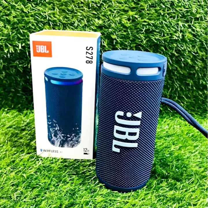 JBL S278 Waterproof Portable Speaker – Compact Cylindrical Design and ...