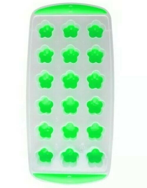 New Reusable 18 cubes Creative Ice Cube Tray With Cover Ice Maker Non ...