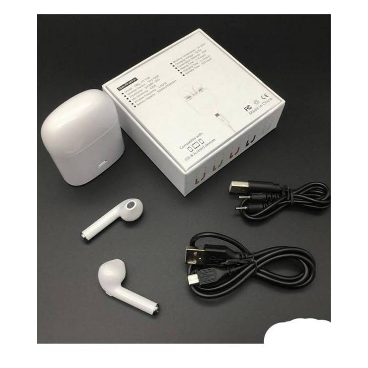 I7S tws Mini Streo Bluetooth with Power Bank Wireless Music Handfree ...