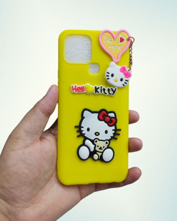 Infinix Smart 6 Back Cover Mickey and Minnie Mouse Hello Kitty Cartoon ...