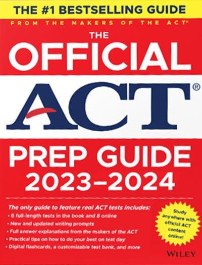 The Official ACT Prep Guide 2023-2024 | Daraz.pk