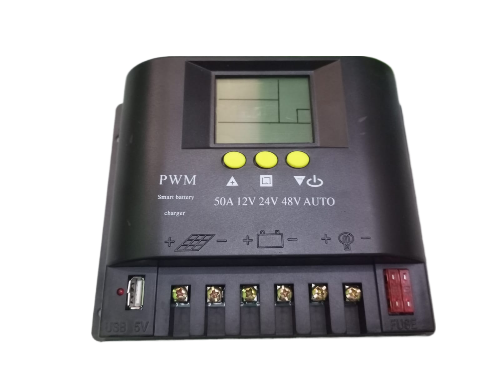 50A , Solar Charge Controller, PWM 12V, 24V, 48V Autounit power supply ...