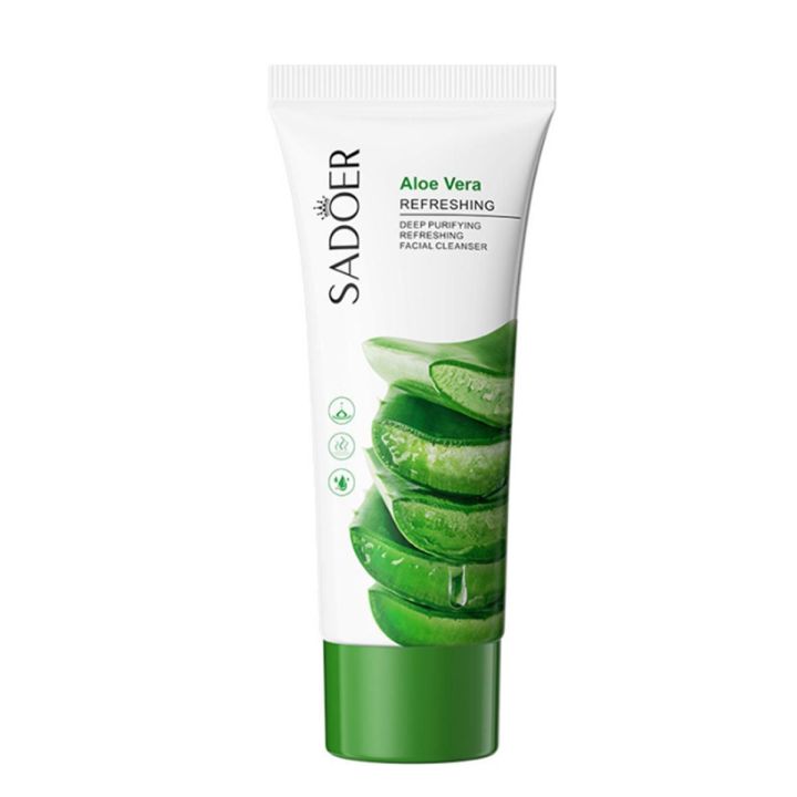 BIOAQUA SADOER Aloe Vera Refreshing Facial Cleanser 100g SD81761 | Daraz.pk