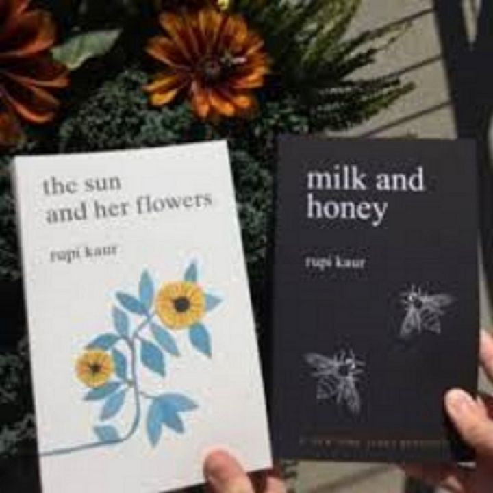 The sun and her flowers / Milk and honey by Rupi Kaur (set of 2) | Daraz.pk