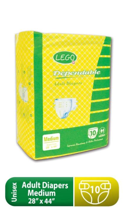 Lego Medium Adult Diaper , 10 pcs | Daraz.pk